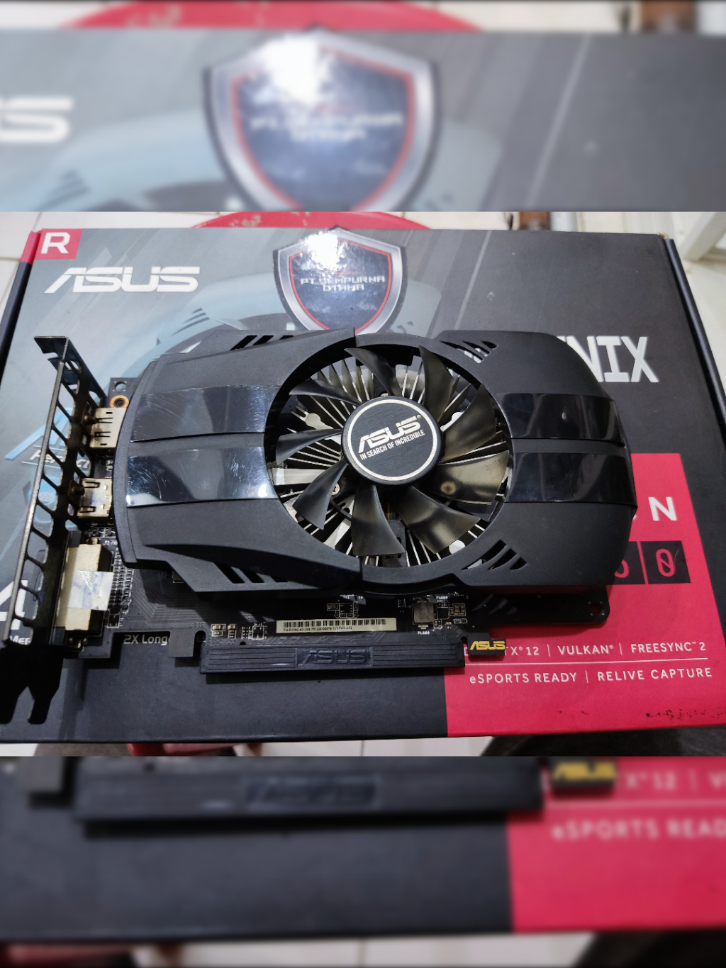 Jual ASUS Radeon RX 550 Phoenix 4GB GDDR5 PH-RX550-4G-EVO | Shopee Indonesia