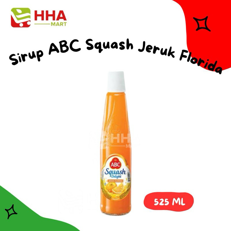 Jual Sirup ABC Squash Jeruk Florida 525ml | Shopee Indonesia