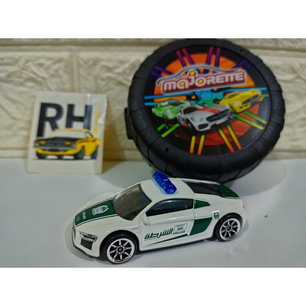 Jual Majorette Audi R8 Dubai Police Pomade | Shopee Indonesia