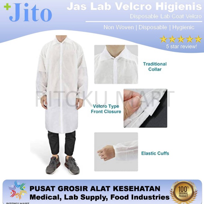 Jual Sale Oke Jas Lab sekali pakai Jas Lab Disposable Non Woven Harga ...