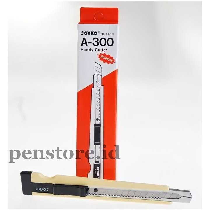Jual (pcs) Cutter Joyko A-300 / Cutter kecil / Cutter kerajinan ...