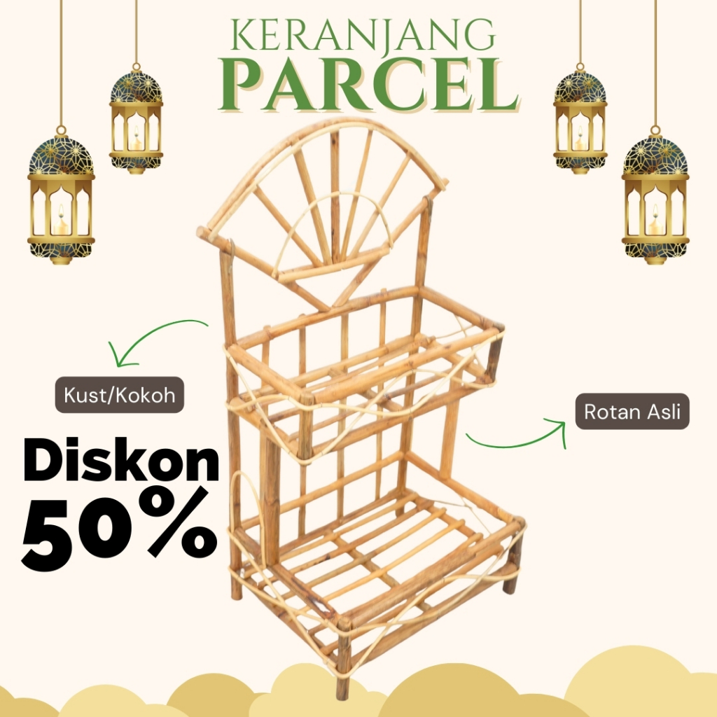 Jual KERANJANG PARCEL ROTAN UNTUK RAMADHAN BULAN PUASA BINGKISAN ...