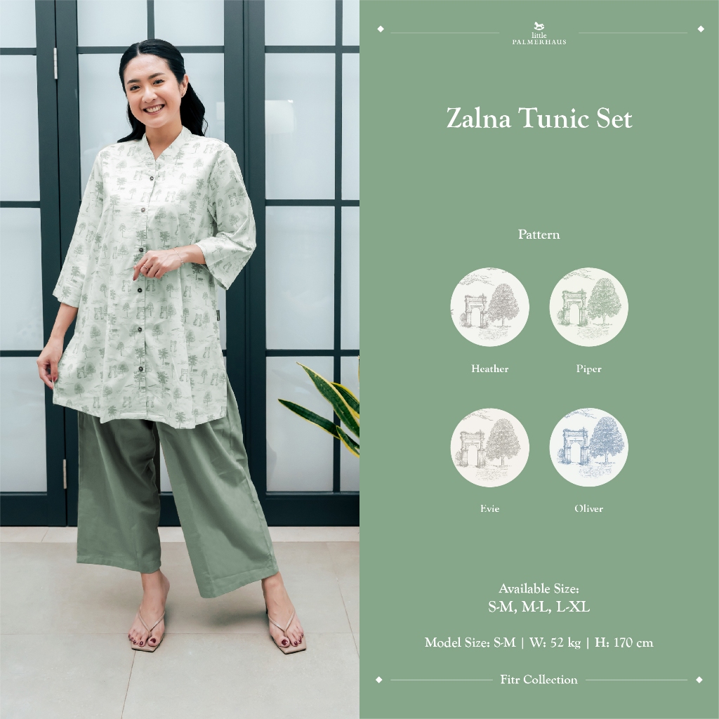 Jual Little Palmerhaus - Zalna Tunic Set (Setelan Tunik Perempuan ...
