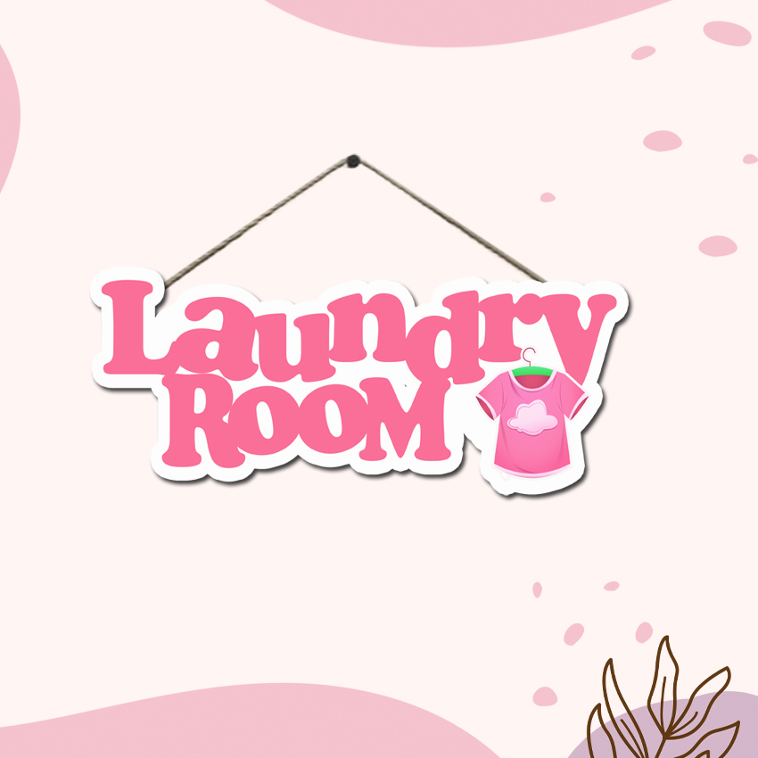 Jual Papan Tulisan Laundry Sign Signage Tulisan Laundry Gantung Hiasan ...