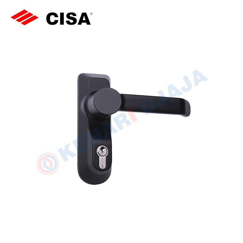 Jual Gagang Pintu | CISA Handle Panic Exit 07078-68 Black Kenari Djaja ...