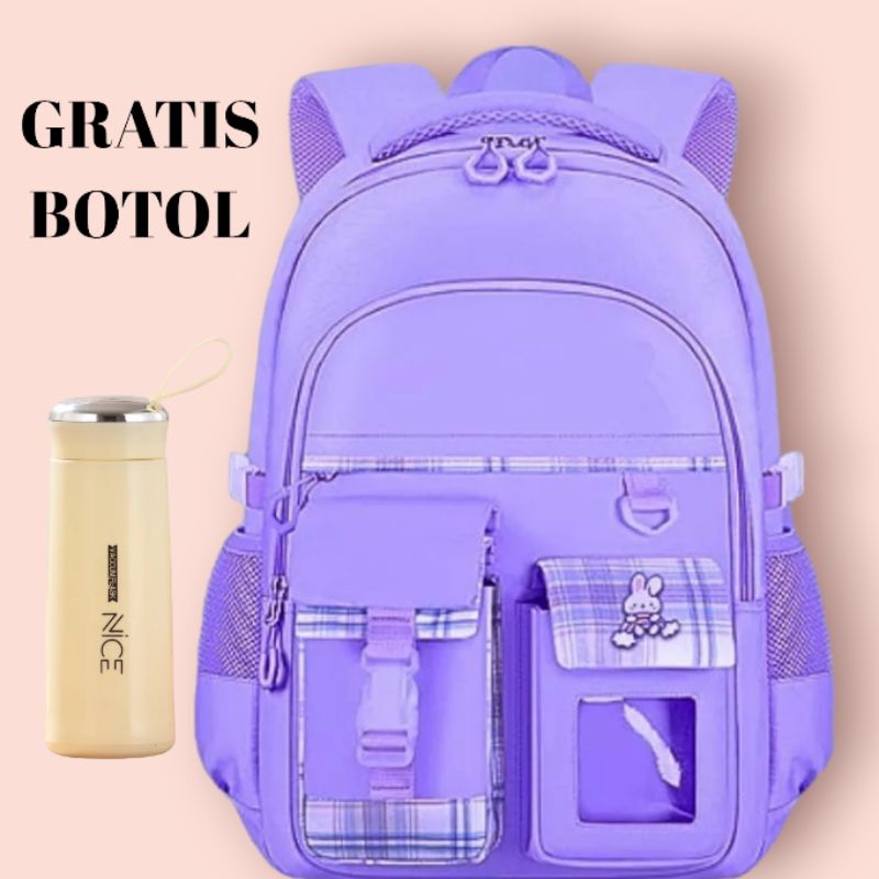 Jual Tas Ransel anak perempuan sekolah SD SMP SMA Tas gadis remaja populer 2024 | Shopee Indonesia