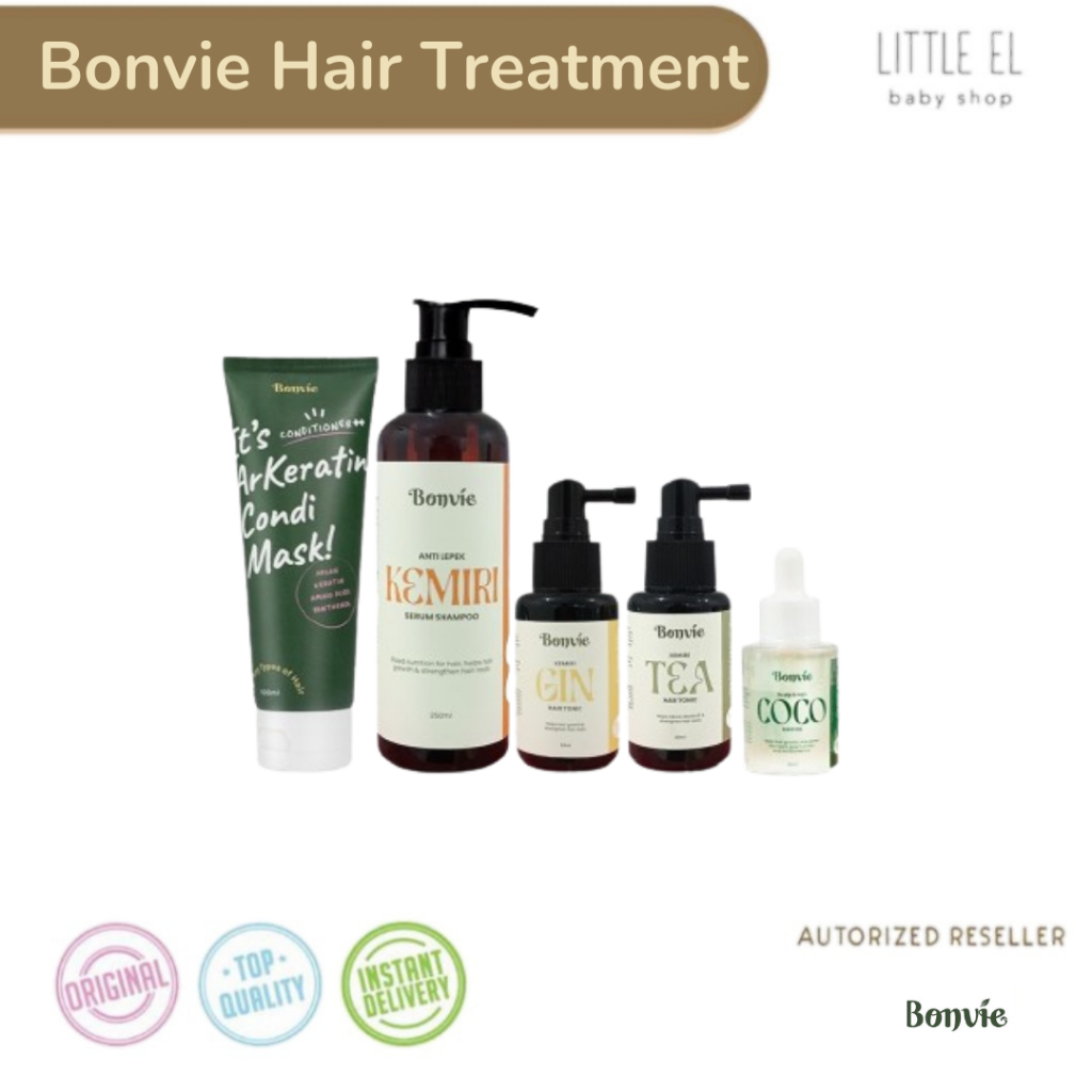 Jual Bonvie Cegah Rambut Rontok - Perawatan Alami - Serum Sampo Kemiri ...