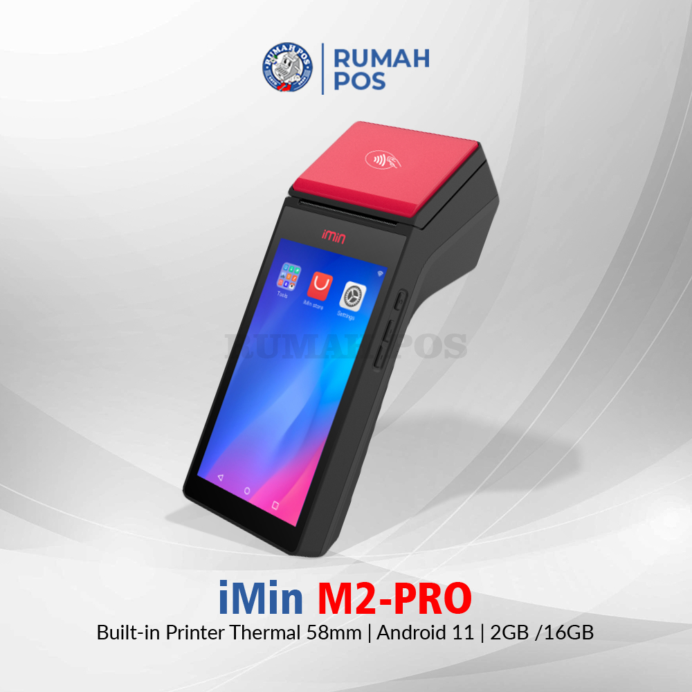 Jual Mesin Kasir Portable iMin M2 PRO Android POS All In One Thermal 58mm | Shopee Indonesia