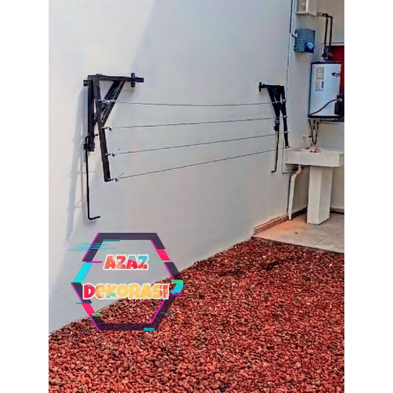 Jual JEMURAN UKURAN 1meter x 60cm , JEMURAN HANDUK, JEMURAN DINDING ...