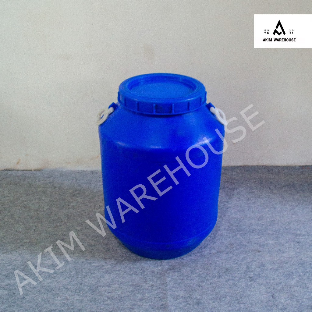 Jual Drum Tong 60 & 80 Liter Plastik Biru Grade ORI Industrial ...