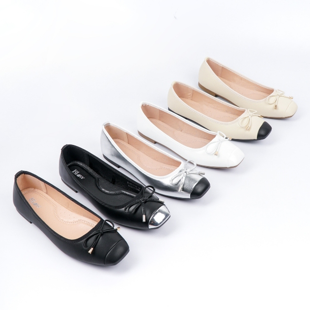 Jual Blow Ayla Flats Shoes Wanita Sepatu Hitam Balet Women Shoes BLNW ...