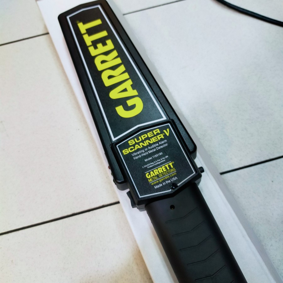Jual Garret Super Scanner Metal Detektor Detector Pendeteksi Deteksi ...