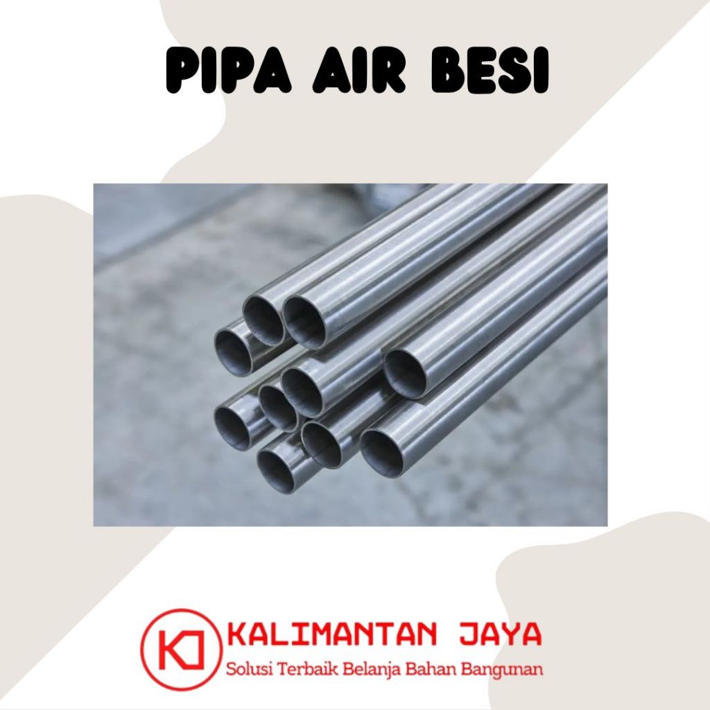 Jual PIPA AIR BESI 6 METER TEBAL 1,2 | Shopee Indonesia
