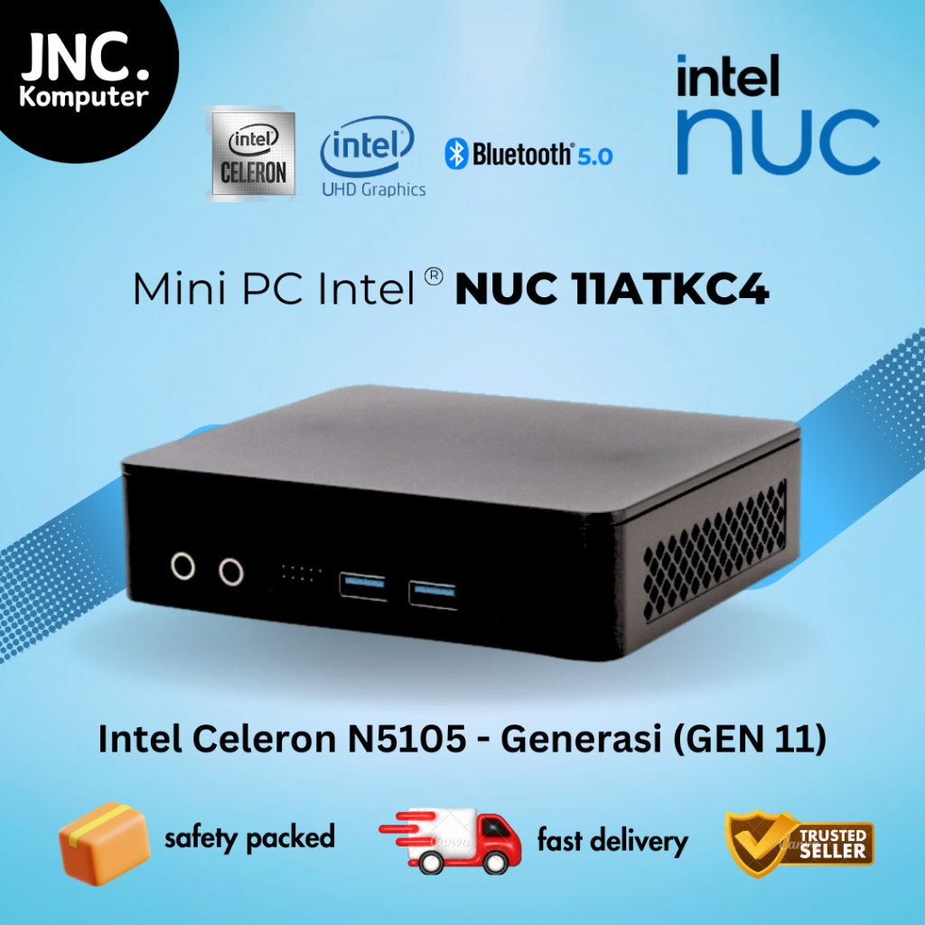 Jual Mini PC Intel Celeron N5105 NUC 11ATKC4 +Windows 11 ORI +RAM +SSD ...