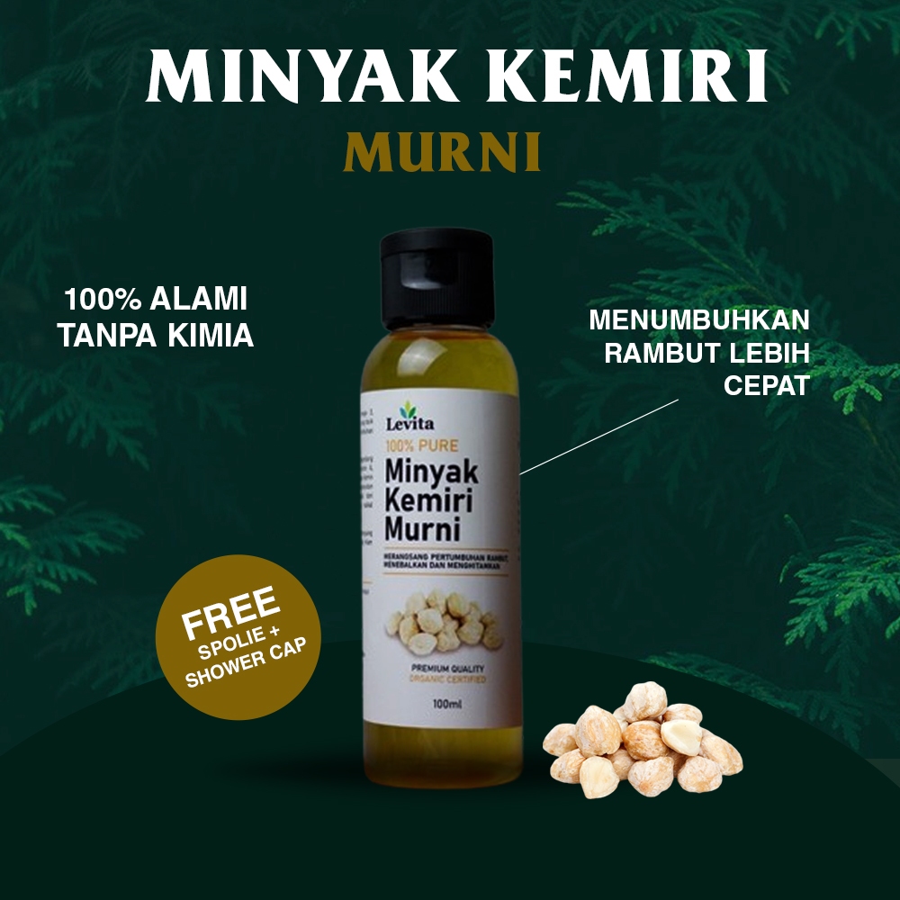 Jual Minyak Kemiri Murni Asli - Perawatan Rambut Rontok Penumbuh Rambut ...