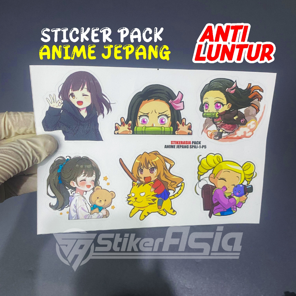 Jual STIKER PACK ANIME SPAJ-1-P5 STICKERASIA Sticker ANIME JEPANG ...