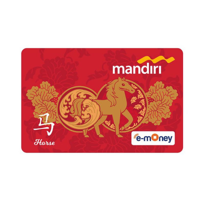 Jual Kartu Uang Elektronik edisi Shio CNY IMLEK Chinese New Year/eMoney ...