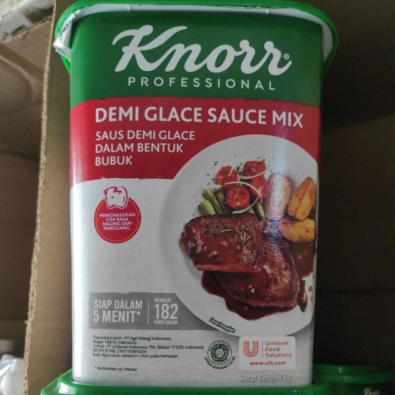 Jual Knorr Demi Glace Sauce Mix 1 kg | Shopee Indonesia