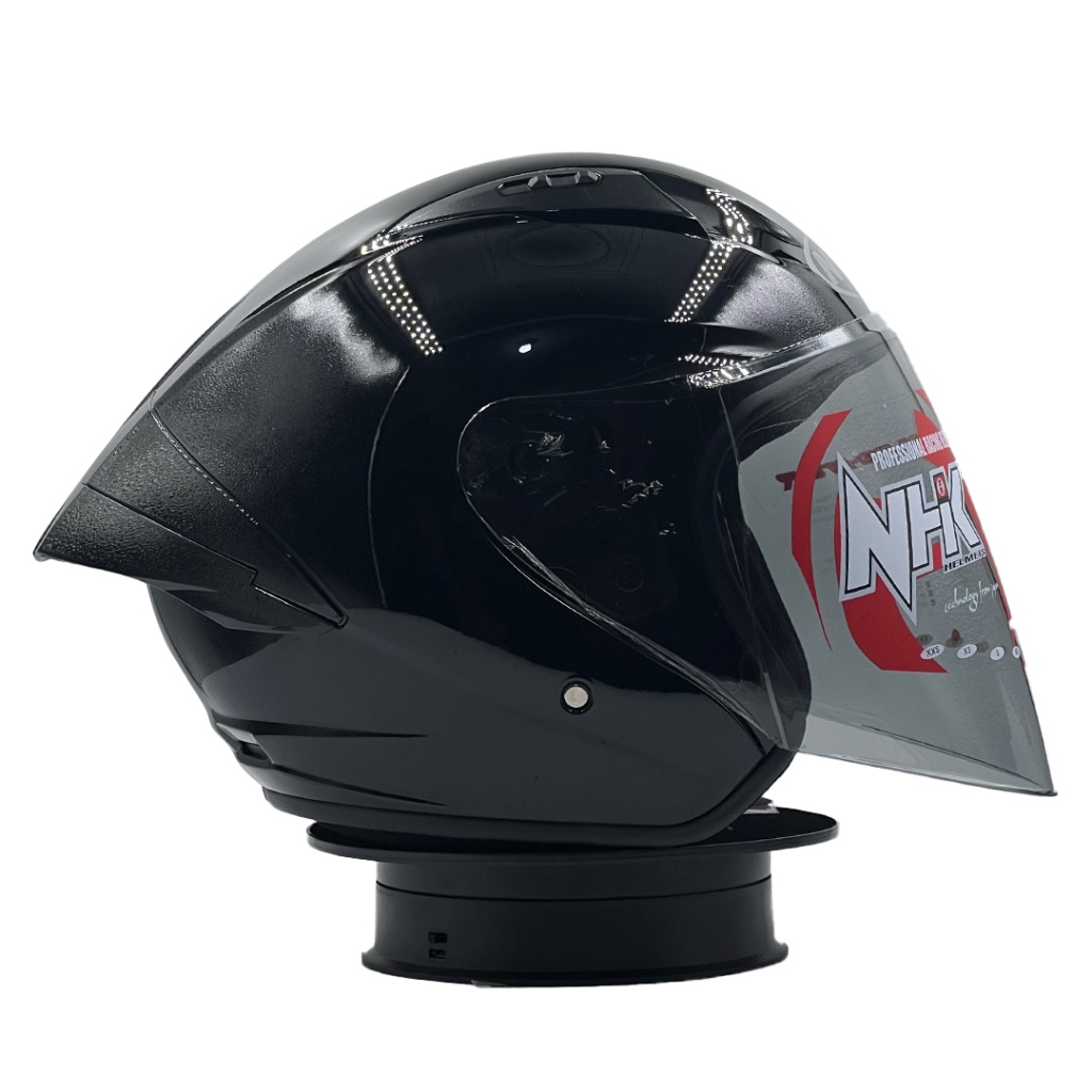 Jual Helm NHK N1 Max Solid Black | Shopee Indonesia
