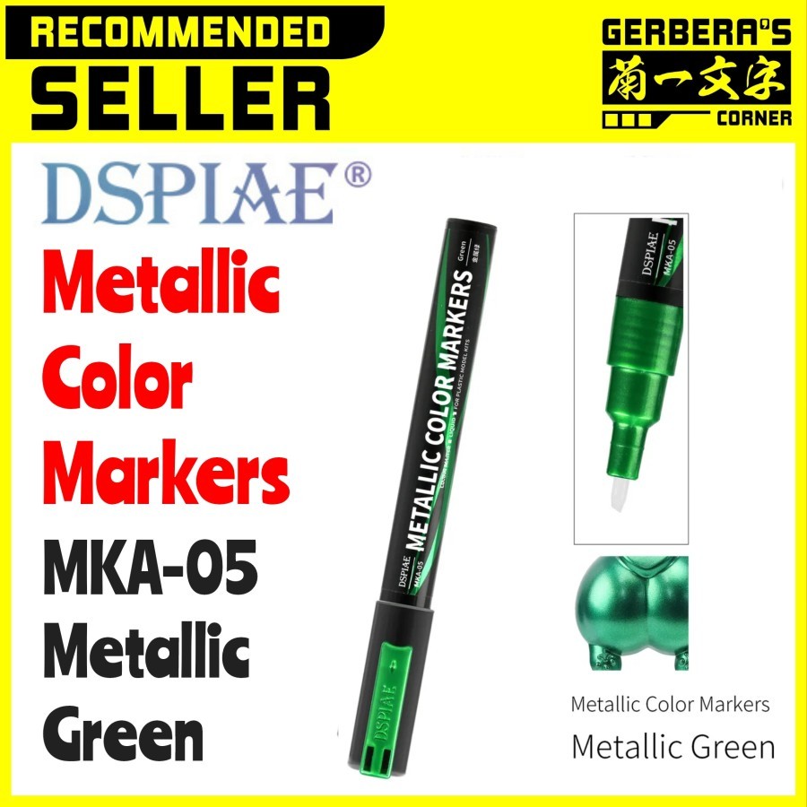 Jual DSPIAE MKA Metallic Color Markers Marker Gundam Model Kit | Shopee ...