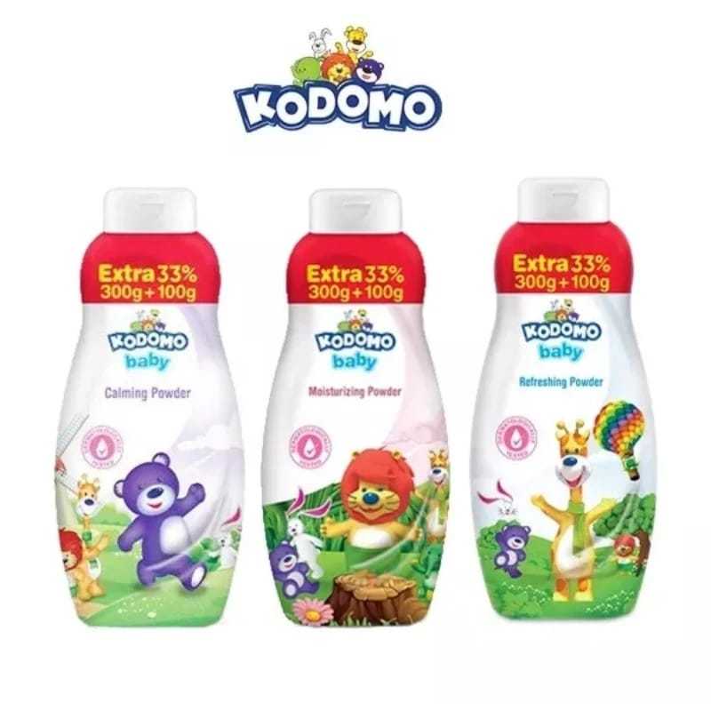 Jual Kodomo Baby Powder Bedak Bayi Botol 300+100g | Shopee Indonesia