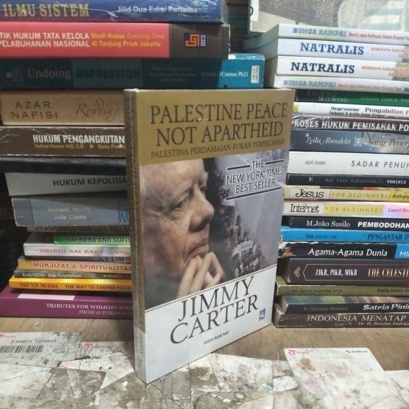 Jual PALESTINE PEACE NOT APARTHEID by Jimmy Carter | Shopee Indonesia