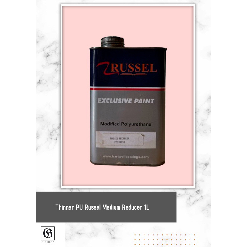 Jual Thinner PU Russel Medium Reducer 1L | Shopee Indonesia