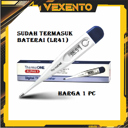 Jual Thermometer Onemed Alpha 1 & 2 Alat Ukur Suhu Badan Termometer by Vexento | Shopee Indonesia