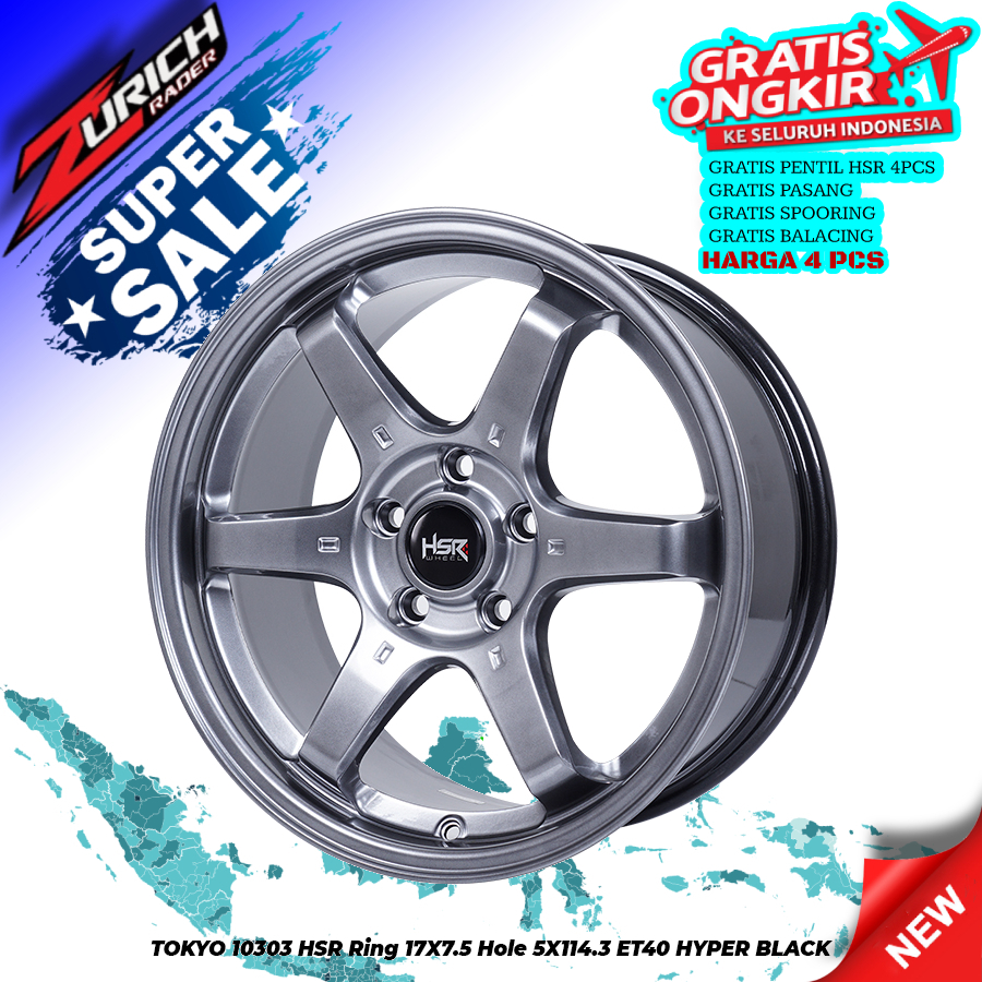Jual VELG MOBIL TE37 RING 17 LEBAR 7.5 OFFSET 40 PAS UNTUK INNOVA XPANDER STARGAZER HRV TERIOS ...