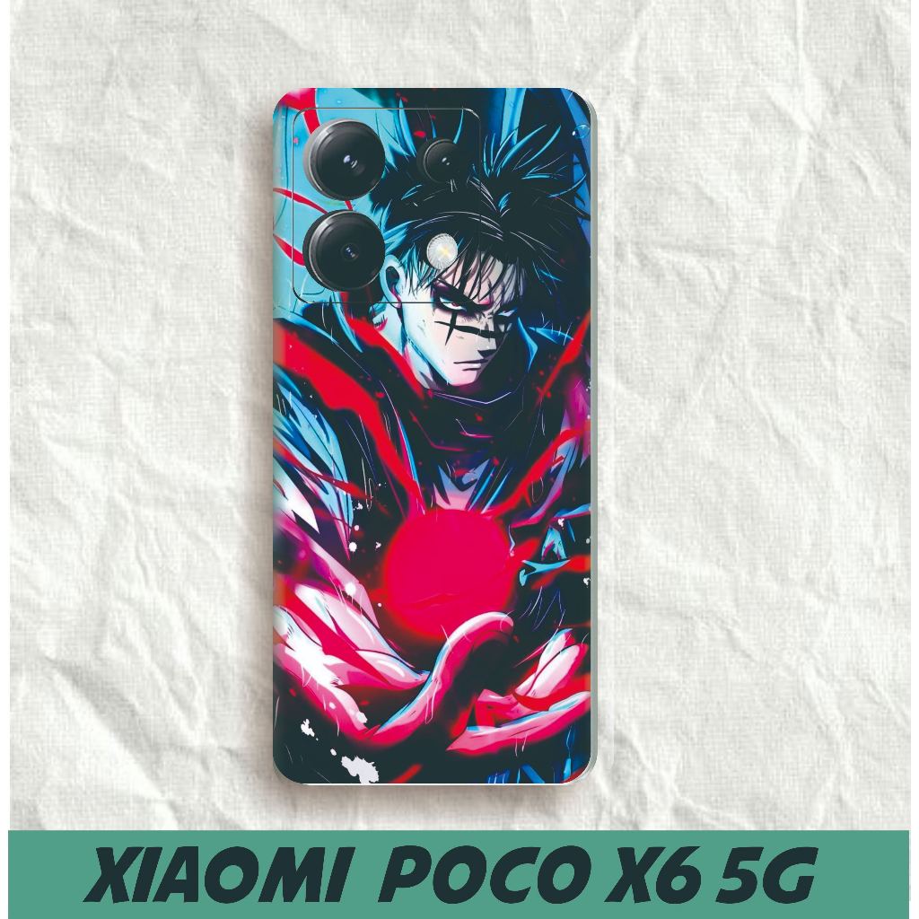 Jual GARSKIN/STICKER/CASING Xiaomi POCO X6 5G Motif Anime Jujutshu ...