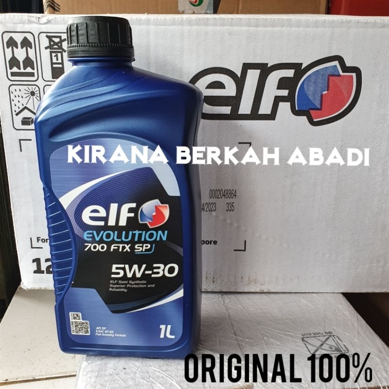 Jual ELF EVOLUTION 700 FTX 5W30 KEMASAN 1 LITER | Shopee Indonesia