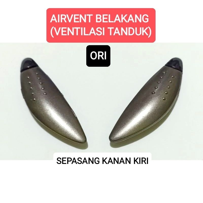 Jual VENTILASI BELAKANG Ori ink Centro AIRVENT spoiler tanduk original ...