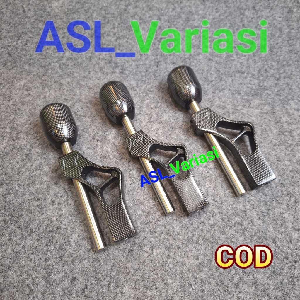 Jual Shift Knob Ekstender Mobil Set Tuas Persneling Burn Tip karbon ...