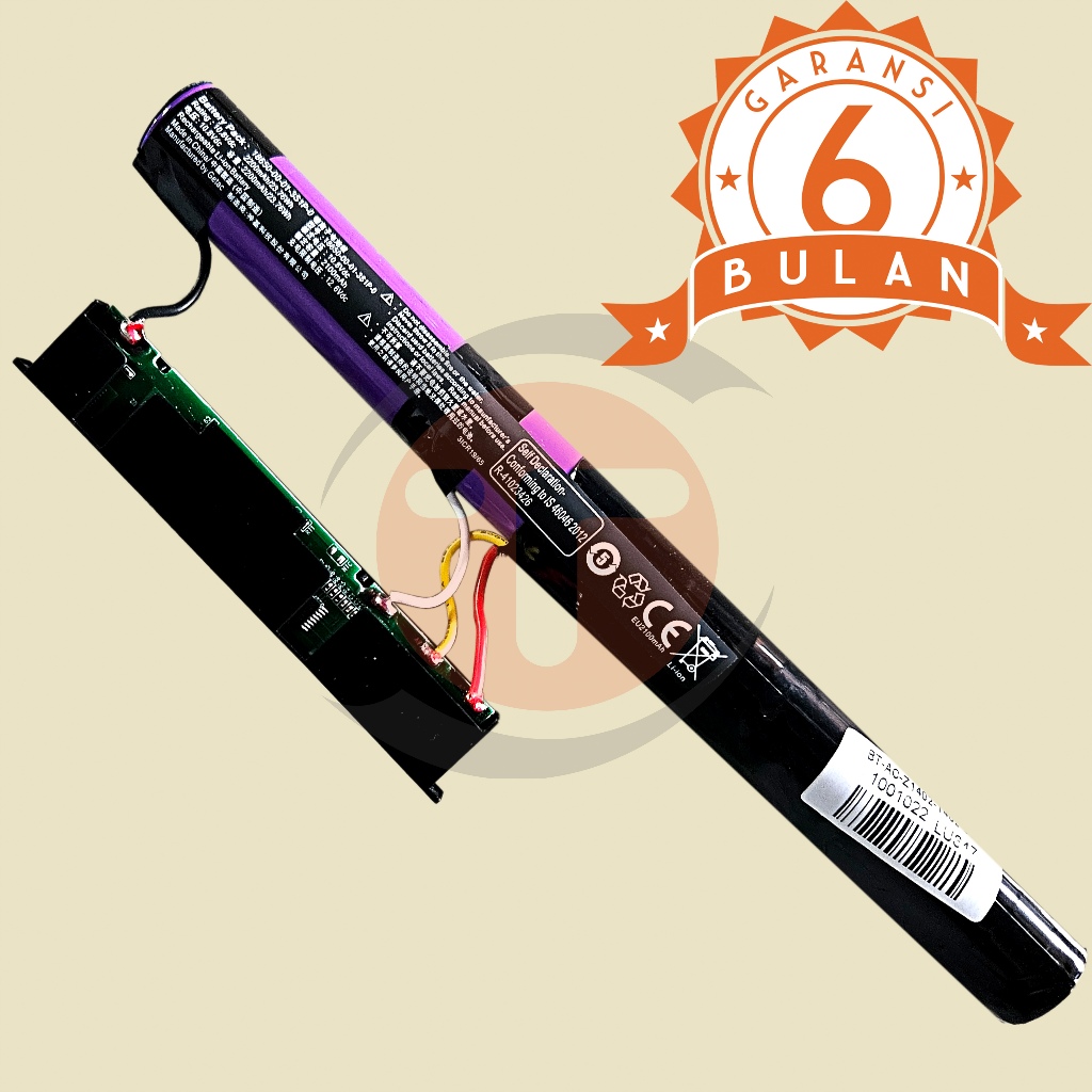 Jual Baterai Untuk Acer Aspire One 14 14Z Z1402 18650-00-01-3S1P-0 ...