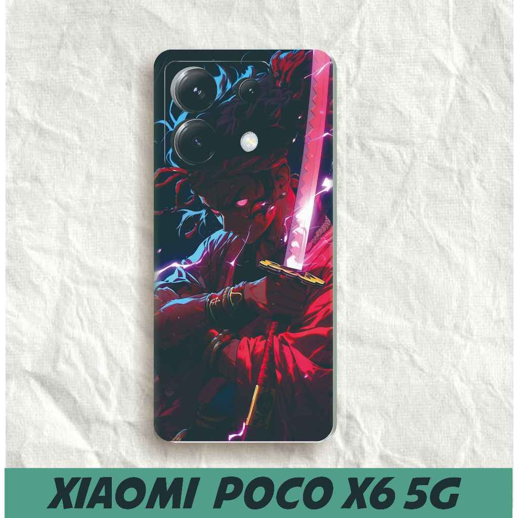 Jual GARSKIN/STICKER/CASING Xiaomi POCO X6 5G Motif Anime Kimetsu No ...