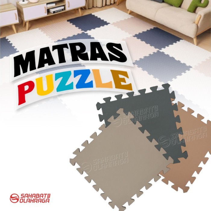 Jual Matras Puzzle Anak PREMIUM 30cmx30cm Alas Lantai Bayi Playmat ...