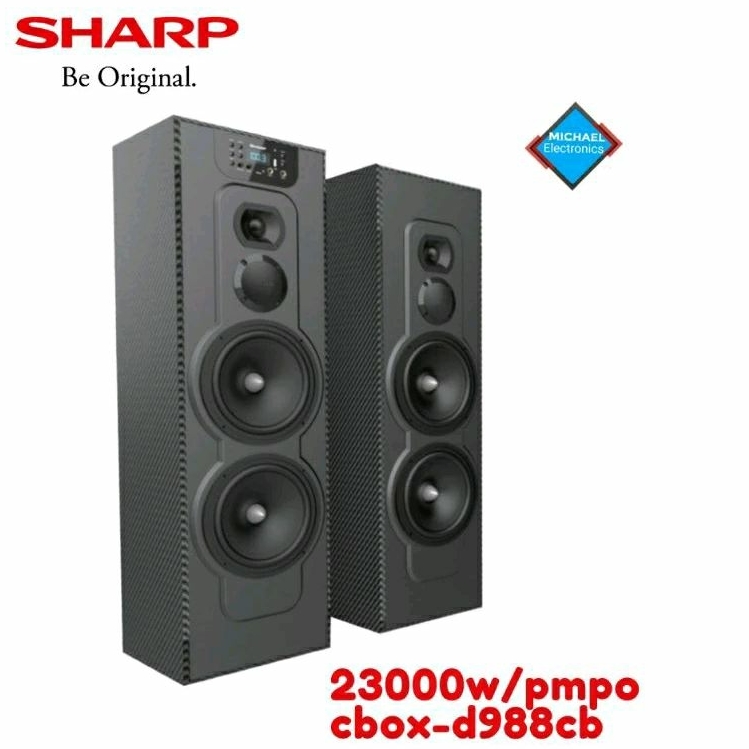 Jual Sharp Speaker active CBOX-D988CB 23000w/pmpo | Shopee Indonesia