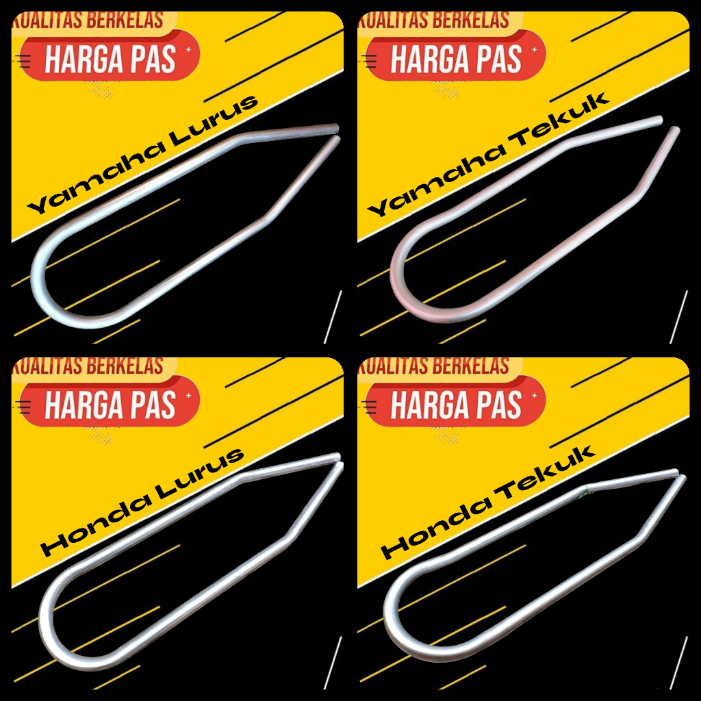 Jual Begel U Behel Panjang Yamaha Honda Pipa U Lurus Tekuk Besi Roll ...
