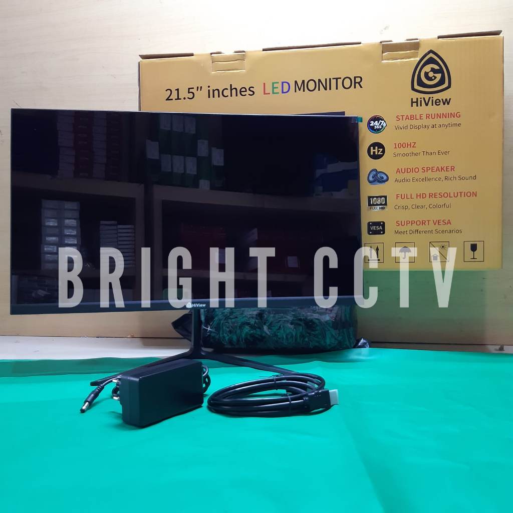 Jual Monitor HiView 21.5'' HV-22RX100 "5ms 100Hz HDMI VGA Built In ...