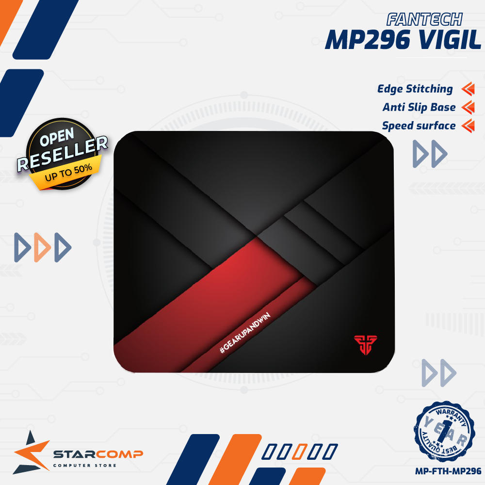 Jual Mousepad Gaming Office Fantech Vigil MP296 Speed | Shopee Indonesia