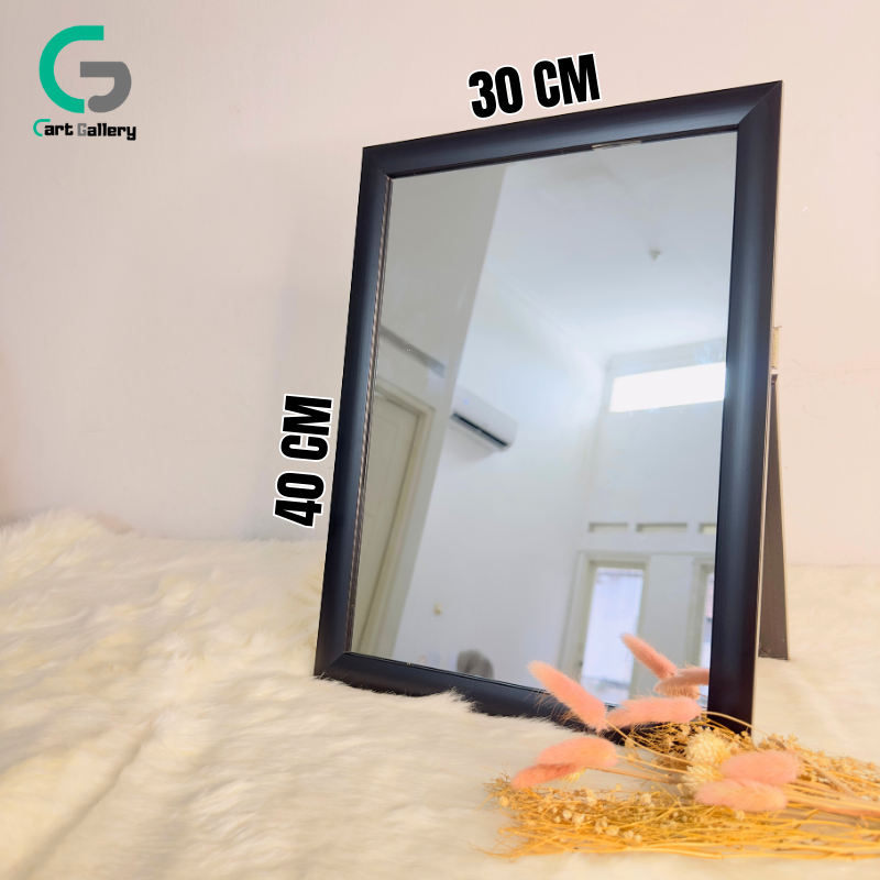 Jual Kaca Cermin Aesthetic Standing Mirror 30 X 40 CM Meja Rias Make Up ...