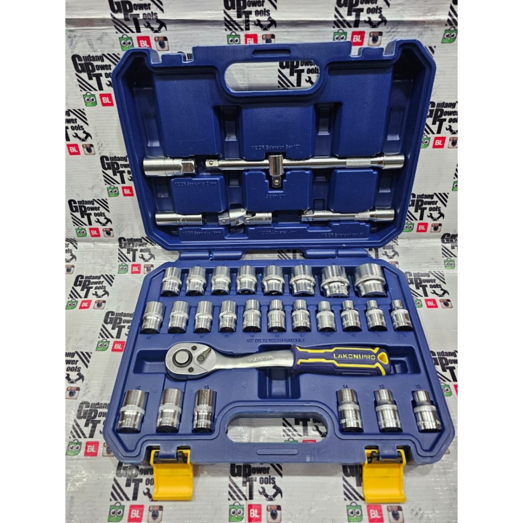 Jual Kunci Sok Set Tool Kit Set Motor Lengkap Kunci Shock Socket Set ...