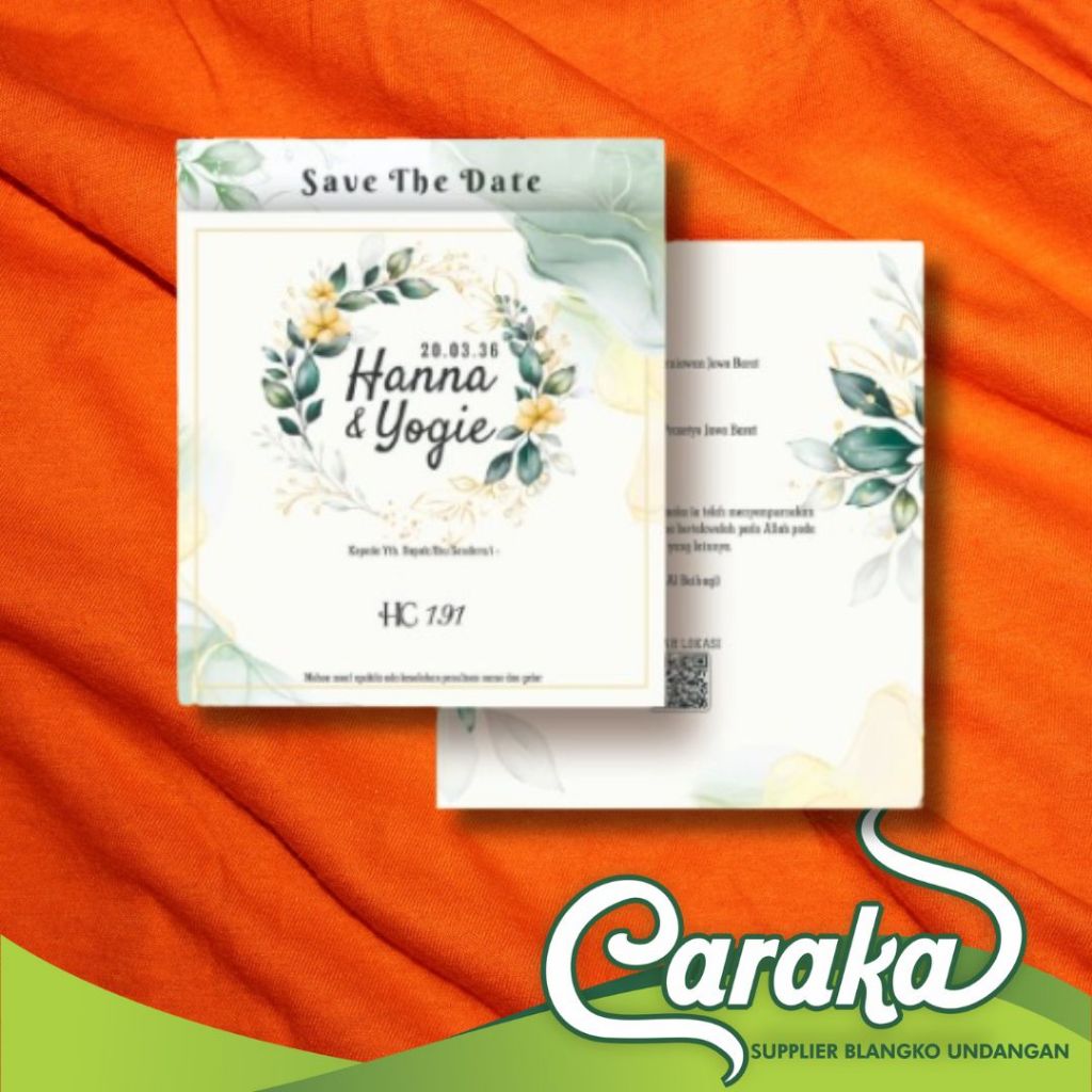 Jual Kartu Undangan Pernikahan atau Kertas Undangan atau Blangko ...