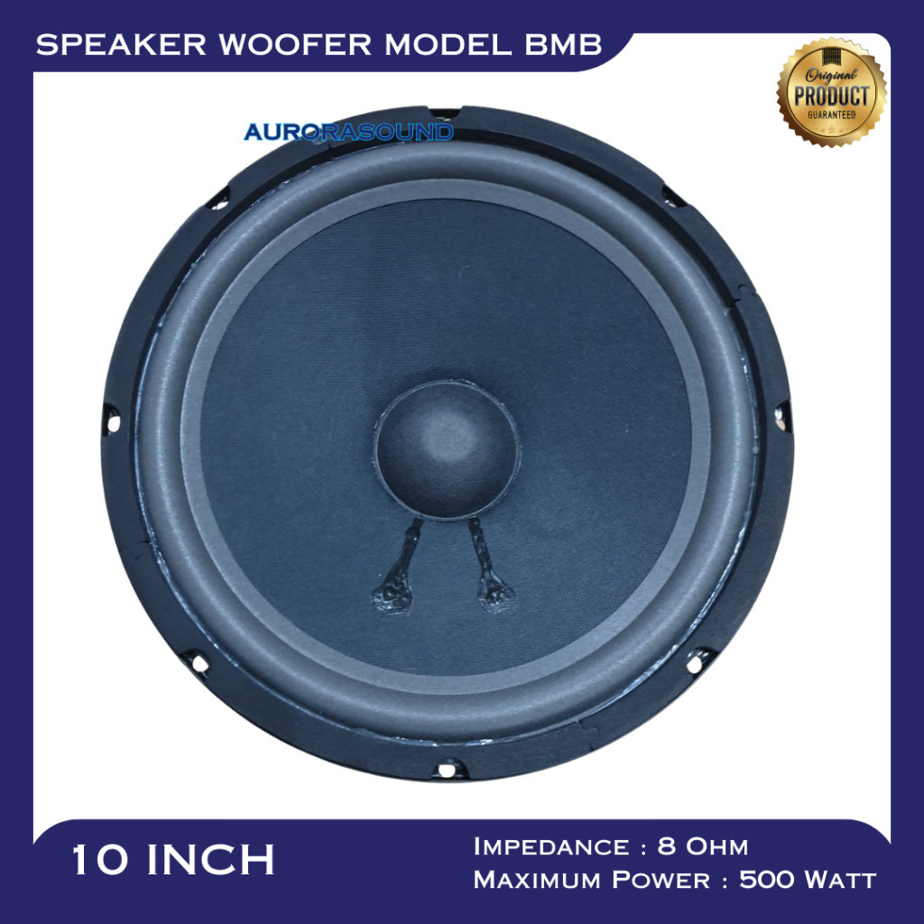 Jual SPEAKER KARAOKE MODEL BMB 10 INCH 10IN FULL RANGE WOOFER 500 WATT DOUBLE MAGNET | Shopee ...