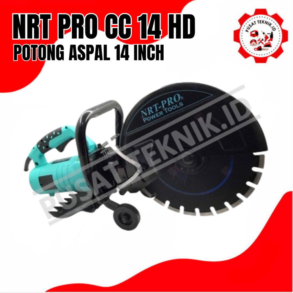 Jual NRT PRO CC14HD / CC16HD CONCRETE CUTTER 14 INCH / 16 INCH MESIN ...