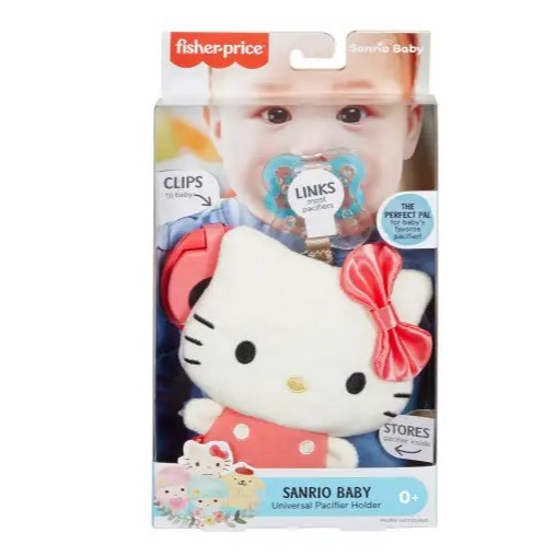 Jual Fisher Price Sanrio Baby Universal Pacifier Holder Hello Kitty ...