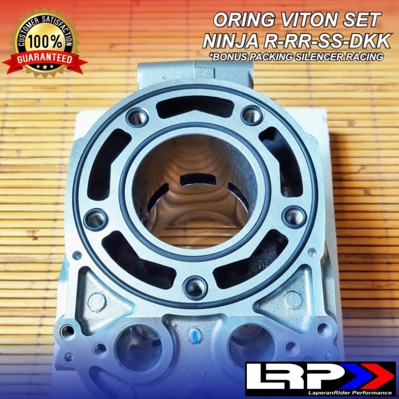 Jual oring viton o ring vitton oring blok head set ninja rr ninja r ...