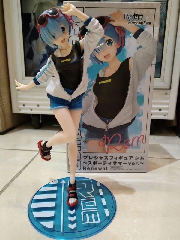 Jual Taito Precious figure Re : Zero Rem Sporty Summer ver. Renewal ...