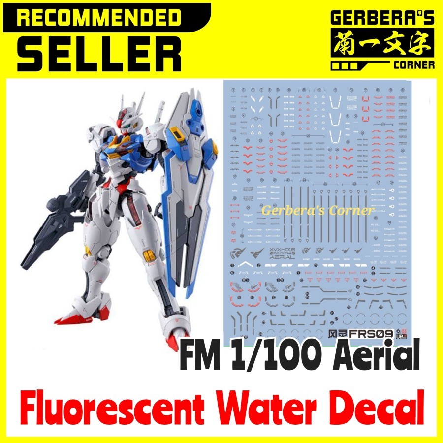 Jual Fluorescent Water Decal FM 1/100 Aerial Evo Studio | Shopee Indonesia