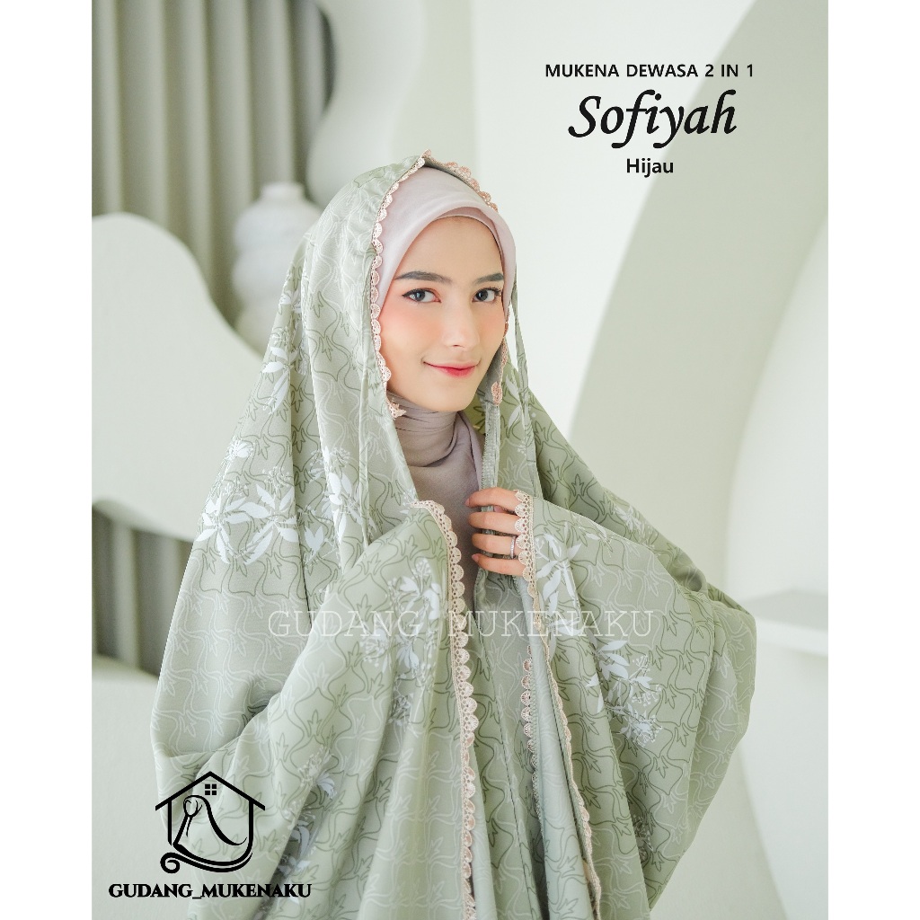 Jual MUKENA DEWASA SOFIYAH BAHAN MAXMARA SILKY PRINTING TRAVEL 2IN1 RENDA MEWAH CANTIK JUMBO BY ...